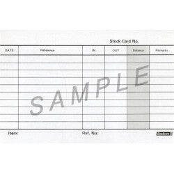 Stock Card 4 x 6"(50pcs) – Soca Computer Accessories Supplies