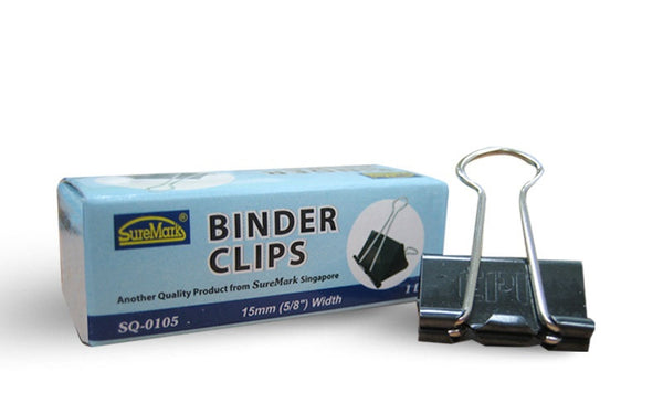 Binder Clip 1/2" SQ105 (15mm) – Soca Computer Accessories Supplies