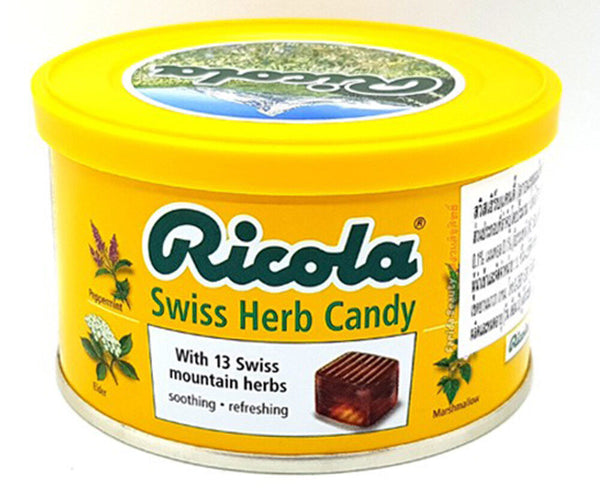Ricola Natural Relief Swiss Herb Candy Tin 100G – Soca Computer ...