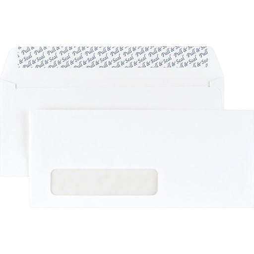 Envelope White 4 X 9" Window – Soca Computer Accessories Supplies